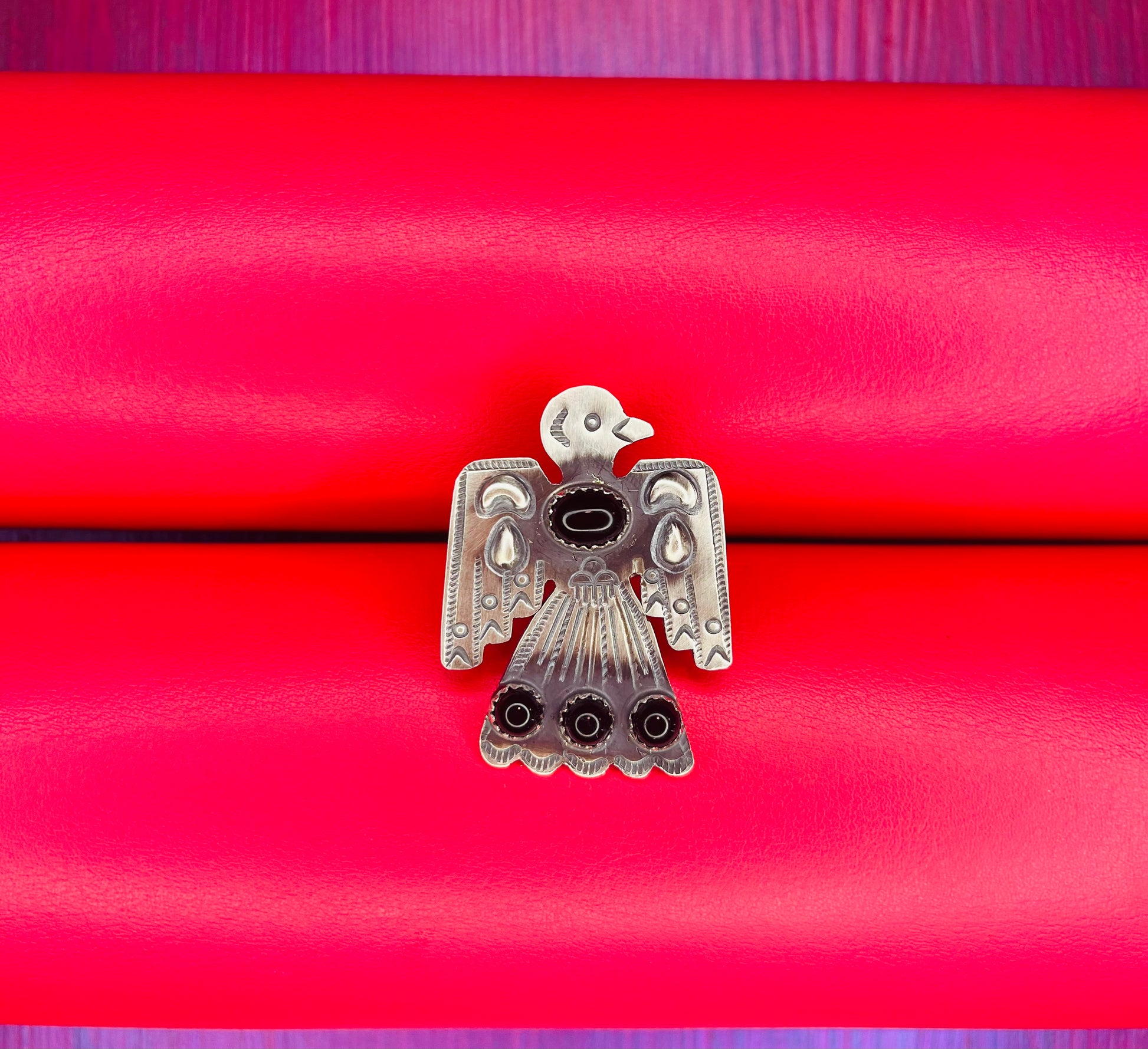 Size 9 Thunderbird Onyx Ring – Texas Gals Turquoise